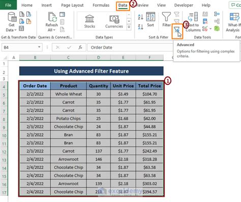 how to use advanced filter for unique records only in excel exceldemy