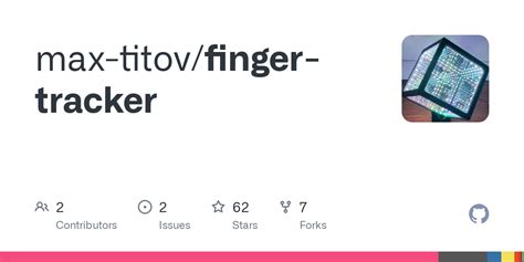 Github Max Titov Finger Tracker