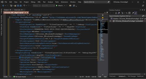 Learn To Add C To WinForms Solution NET