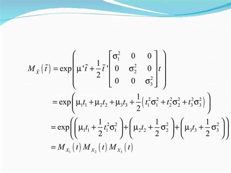 Moment Generating Function Ppt