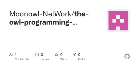 Github Moonowl Networkthe Owl Programming Language