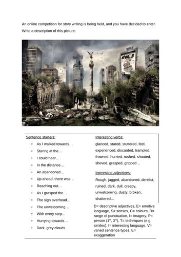 Image Prompts Descriptive Writing Language Paper 1 Q5 Teaching Resources