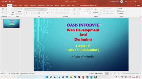 Mohit Govinda On Linkedin Task1 Oasisinfobyte Internship Webdevelopment