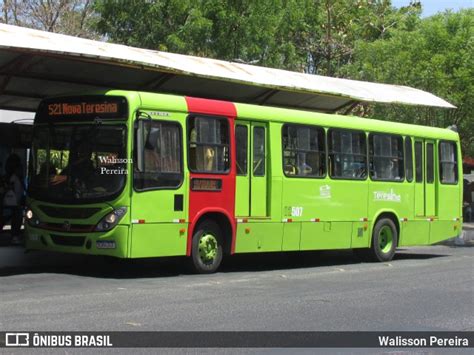 Transportes São Cristóvão 02507 Em Teresina Por Walisson Pereira Id 11611806 Ônibus Brasil