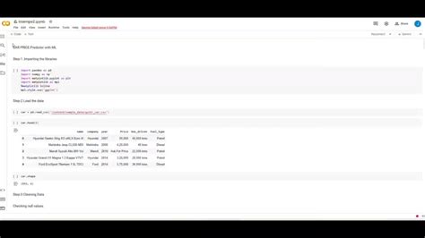 Bandari Sai Ganesh On Linkedin Task 2 Car Price Prediction Model Using Machine Learning Internpe