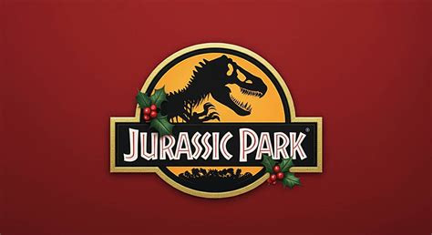 Jurassic Park Christmas Logo 6 By Prehistoricpark96 On Deviantart