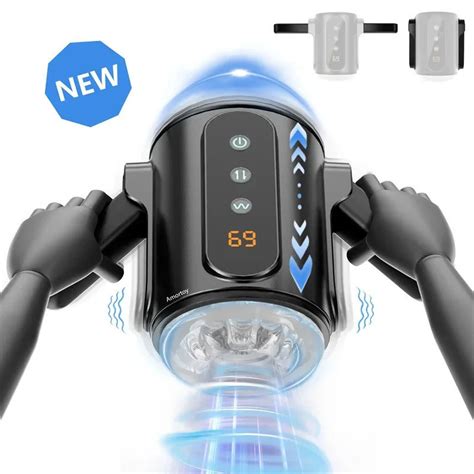 Masturbador Masculino Elétrico Automático Retrátil Vibrador Sexy