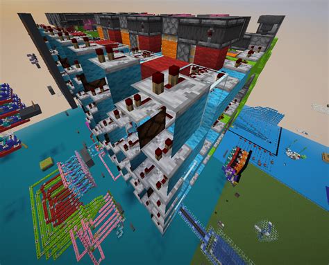 Inside The Front So You Can See How The Input And Output Work R Redstone