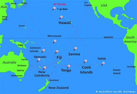 The South Pacific Islands Beautiful Pacific Holidays