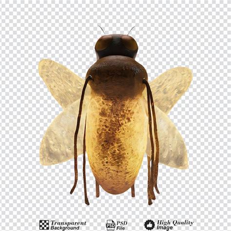 Firefly Glowing Standing Pose Isolated On Transparent Background Premium Ai Generated Psd