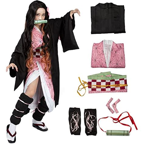 Nezuko Costume For 10 Year Old At Jasper Bellingshausen Blog