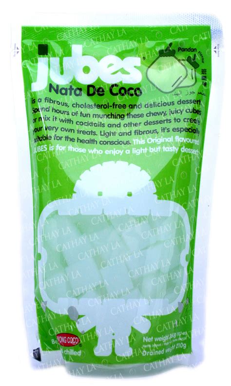 Jubes Nata Coco Original Pandan Cathay La