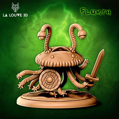 3d Printable Flumph By La Louve 3d