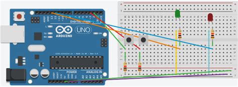 Two Buttons Two LEDs Page General Guidance Arduino Forum