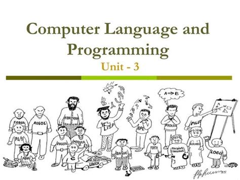 Lect 1 Introduction To Programming Languages Ppt