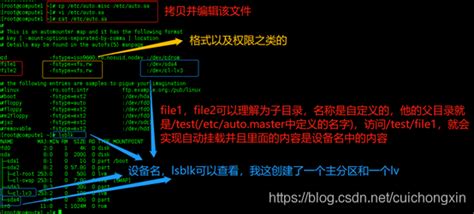 aotofs配置和挂载本地目录及nfs使用详细说明【aotofs即自动挂载】 autofs自动挂载的目录在哪里 csdn博客