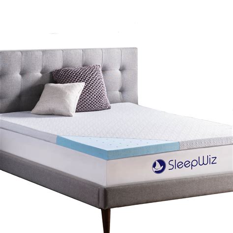 Ergolush™ Gel Infused Memory Foam Mattress Topper 2 In Singapore