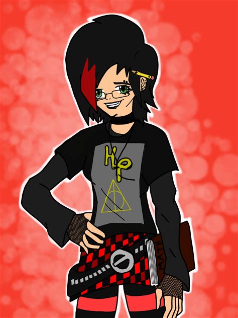 Emo Nerdy Girl By Kdisk On Newgrounds