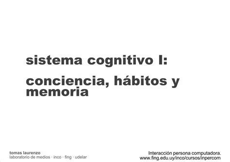 Pdf 05 Sistema Cognitivo I Dokumentips