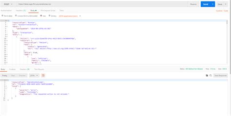 Add Support For Post Ing Of Transactions · Issue 237 · Microsoft Fhir Server · Github