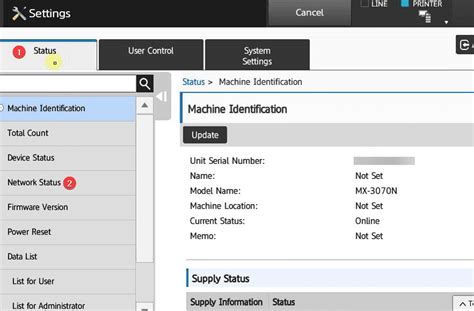 how to setup sharp scan to folder on windows novatech