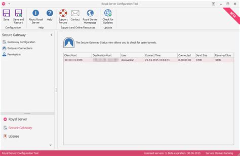 new feature secure gateway ssh tunnels royal apps