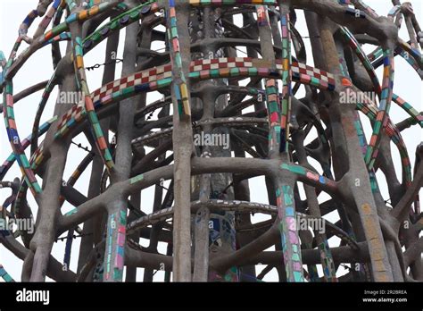 Los Angeles California Watts Towers By Simon Rodia Architectural