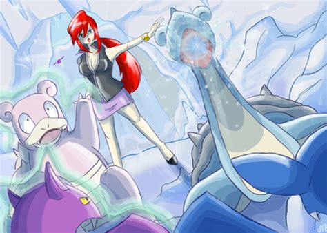 Kanto Elite Four Lorelei Pokemon People Pokémon Red And Green