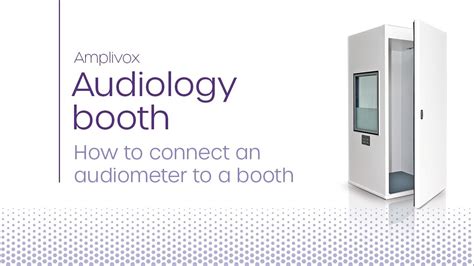Audiology Booth How To Connect An Audiometer To A Booth Youtube