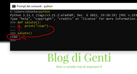 Def Python Blog Di Genti