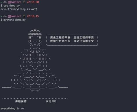 佛祖保佑代码无bug图片 我发现了个python黑魔法，执行任意代码都会自动念上一段「平安经」 csdn博客