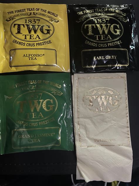 Twg Tea Pack Food And Drinks Beverages On Carousell