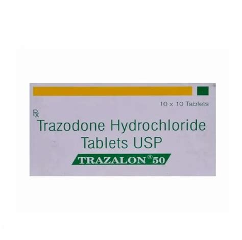 Trazodone Hydrochloride Tablet 50 Mg At Rs 200 Box Terbinafine Hydrochloride Tablet In Nagpur