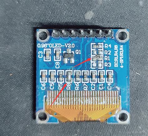 7线oled转4线iic，只需要四线就ok七针oled可以当做四针的用吗 Csdn博客