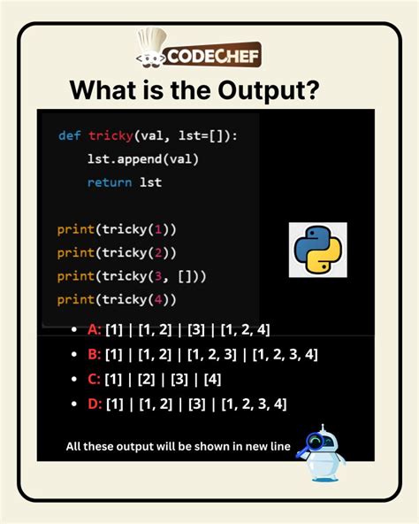 Python Programming Codepuzzle Interviewprep Tech Codechef Output Codechef 20 Comments