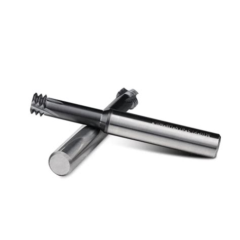Iso Three Teeth Cnc Machining Carbide Tool Three Tooth Threading End Mill End Mill And Carbide