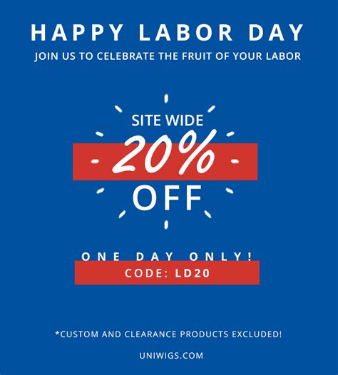Labor Day Sale Uniwigs® Official Blog