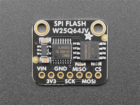 Adafruit Spi Flash Breakout W25q64 64 Mbit 8 Mbyte Id 5636 Adafruit Industries Unique