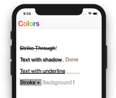 Multiple Font Style For Uilable Text Using Nsattributed String By