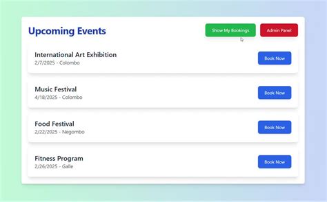 Eventplanning Reactjs Nodejs Mongodb Mernstack Webdevelopment Amesh Manthika