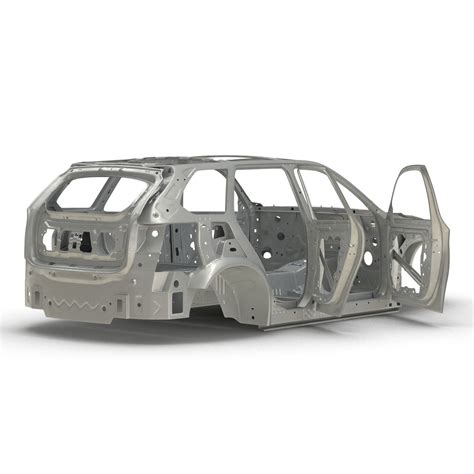섀시가있는 Suv 프레임 3d 모델 199 3ds C4d Fbx Ma Obj Max Free3d