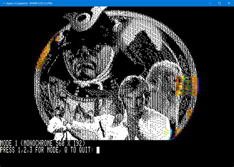 Apple2 Video 7 Rgb Dghr Monochrome Mode Behaves Like Mixed Mode · Issue 10975 · Mamedevmame