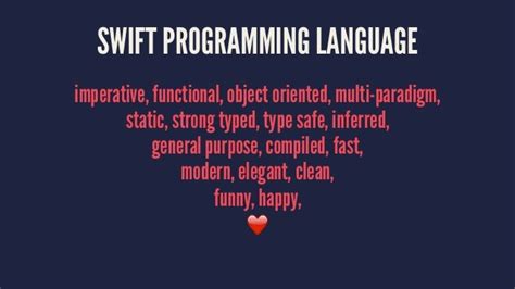 Swift Programming Language
