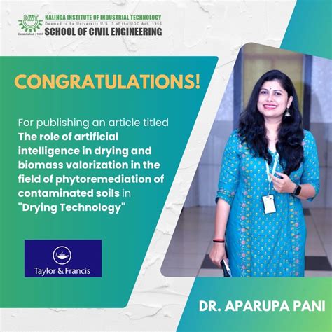 School Of Civil Engineering Kiit Du On Linkedin Kiit Kiitdu Civilengineering Publication