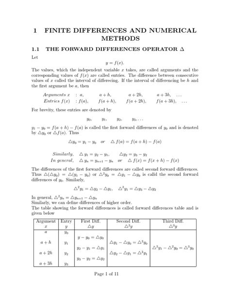 Ma 411 Class Notes 1 Pdf Finite Difference Abstract Algebra