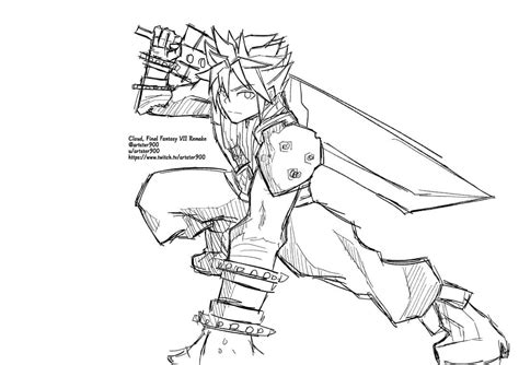 Final Fantasy Coloring Pages