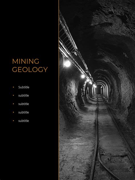 Mining Industry Ppt Backgrounds