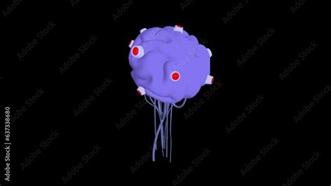 Cyber Brain Wired Neural Network Robotic Eternal Organ Cyborg Robot