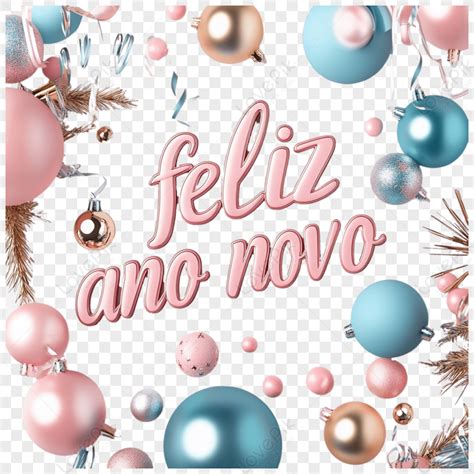 3d 스타일 편집 가능한 텍스트 효과가 있는 펠리즈 아노 노보 소프트 핑크 테마 Png 일러스트 무료 다운로드 Lovepik