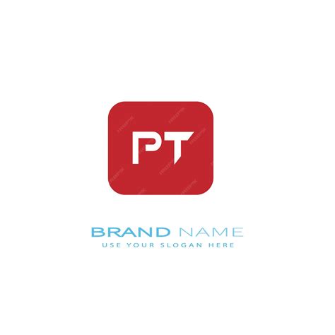 Premium Vector | PT320 letter PT logo design